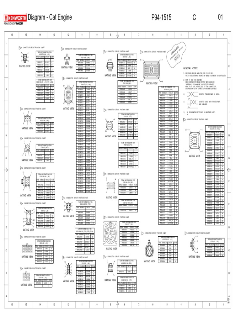 Diagram Cat Jake Brake | PDF | Electrical Connector | Electromagnetism