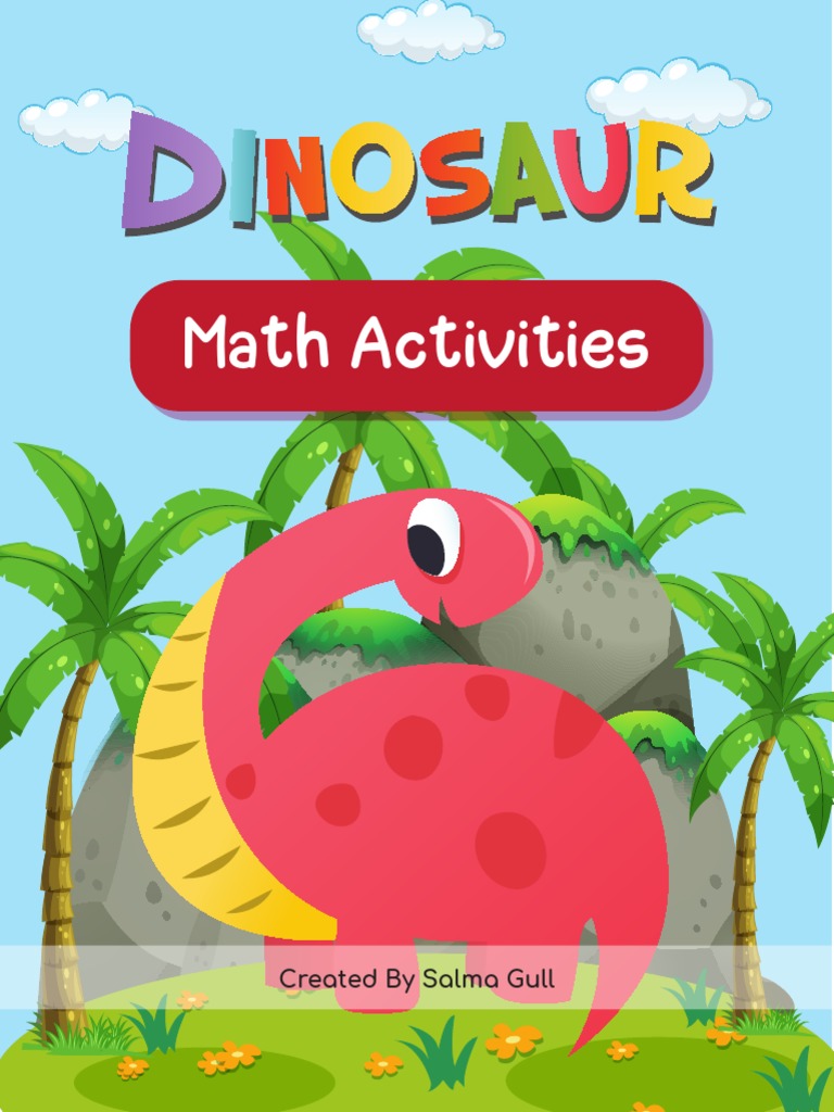 Dinosaur Math Activities for Kids | PDF