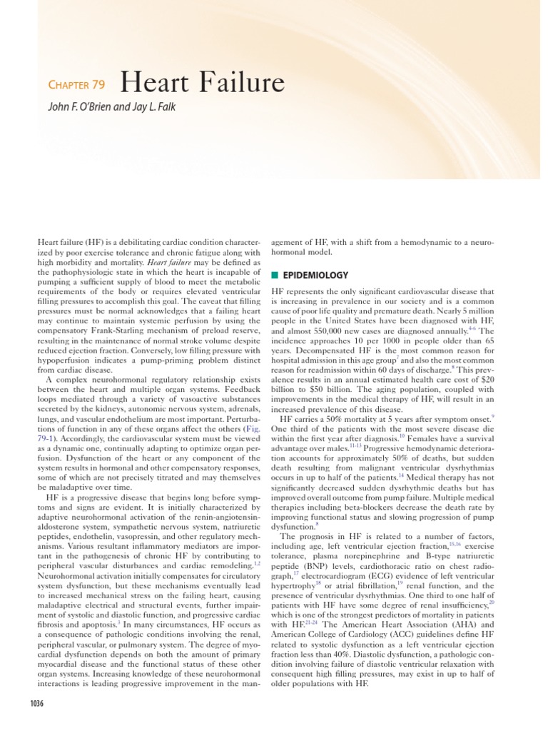 Heart Failure | PDF | Muscle Contraction | Cardiac Muscle