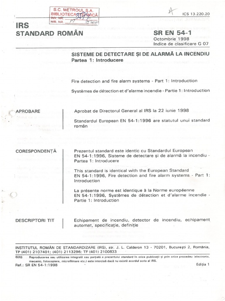 Sr-En 54-1 | PDF