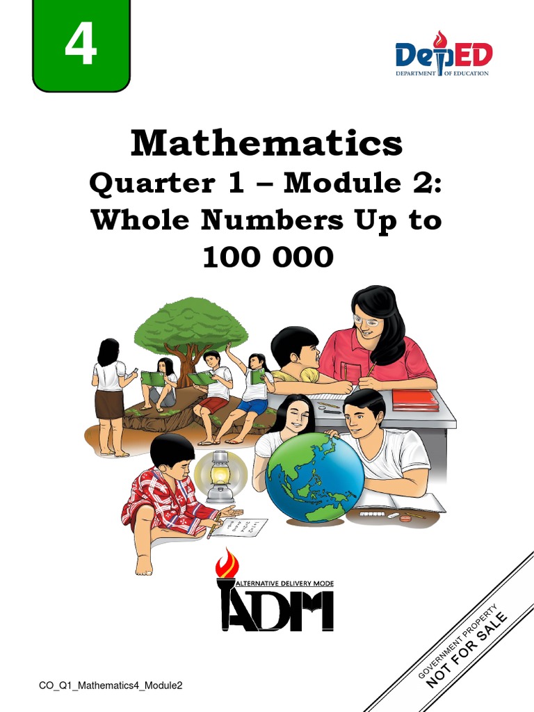 Mathematics: Quarter 1 - Module 2: Whole Numbers Up To 100 000 | PDF ...