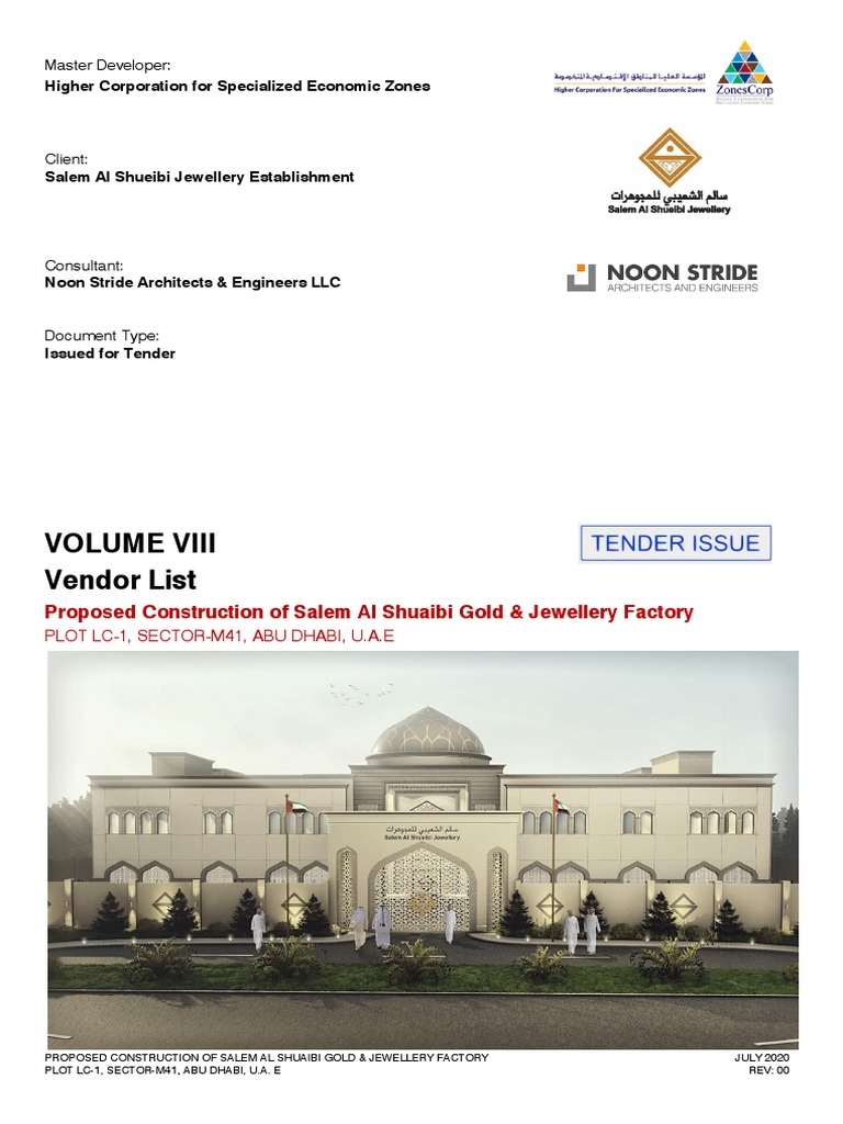 VOLUME VIII Vendor LIst | PDF | United Arab Emirates | Electrical ...