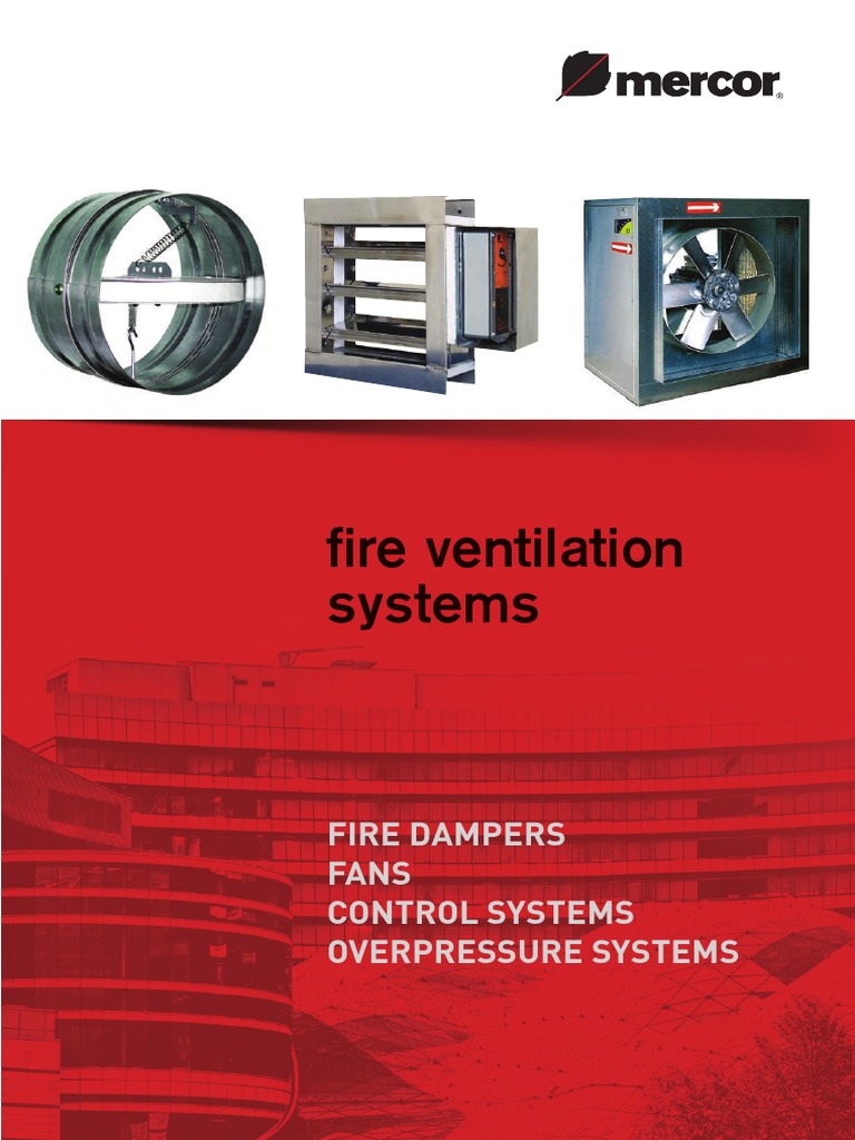Fire Ventilation and Protection Systems | PDF | Fuse (Electrical ...