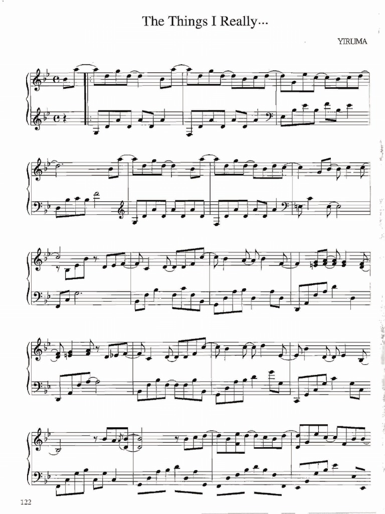 Yiruma Piano Album 111 | PDF