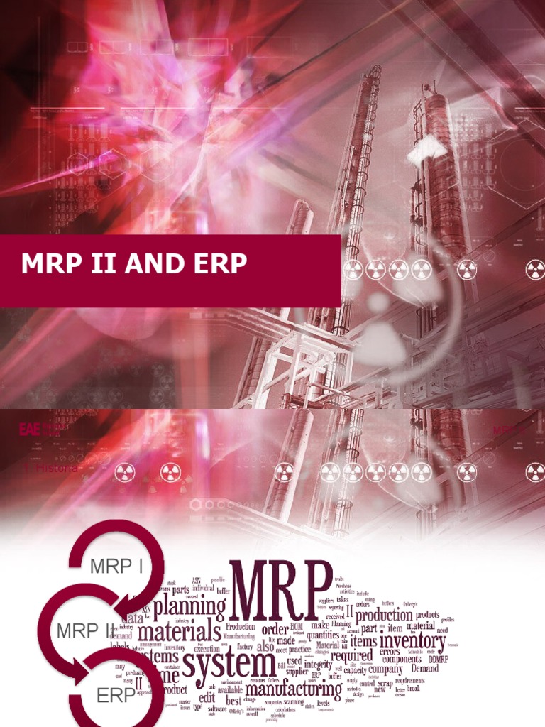 MRP Ii and Erp | PDF | Enterprise Resource Planning | Inventory