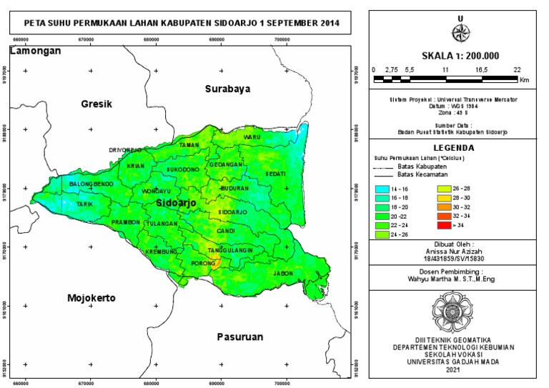 Peta LST - 2014 | PDF
