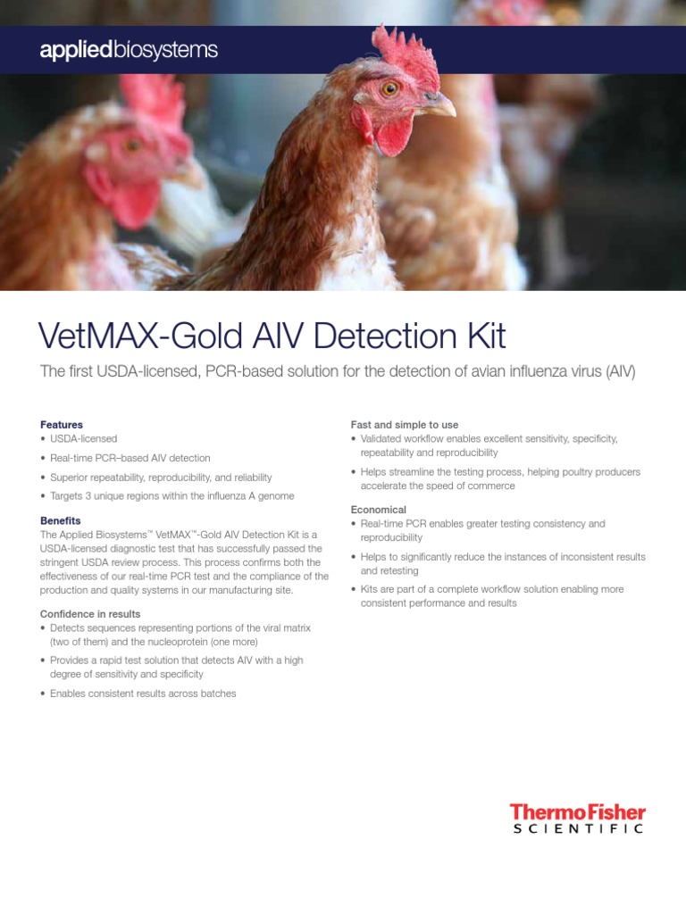 Animalhealth Flyer Vetmax Aiv CO125306 | PDF | Influenza | Virus