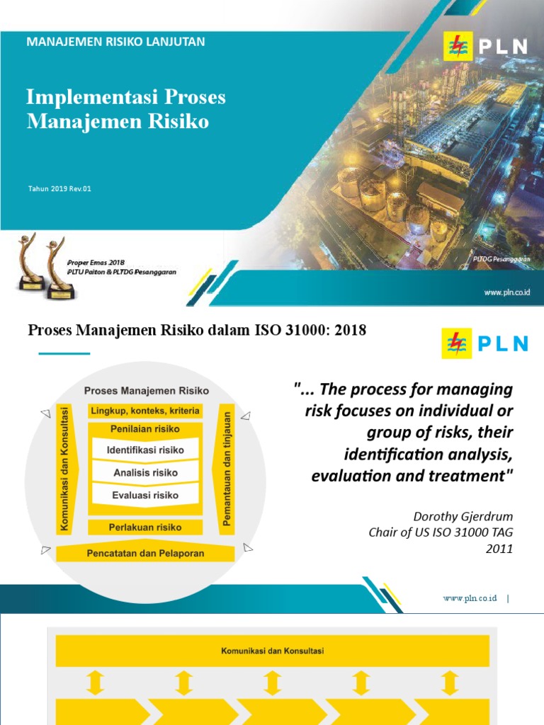 Implementasi Manajemen Risiko | PDF