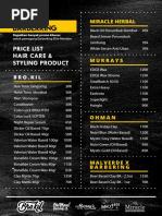 Menu Kayu Menjangan Terbaru | PDF | Southeast Asian Cuisine ...