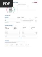 Tri-Merge Credit Report Overview | PDF | Credit History | Credit Score