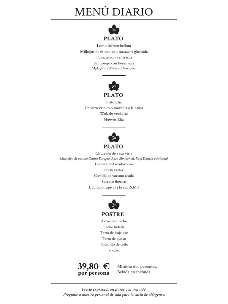 Carta Taberna | PDF | Queso | Vino