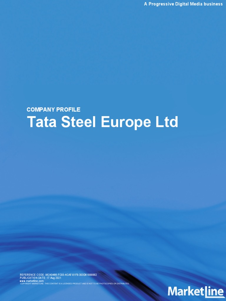 Tata Steel Europe LTD | PDF | Rolling (Metalworking) | Steel