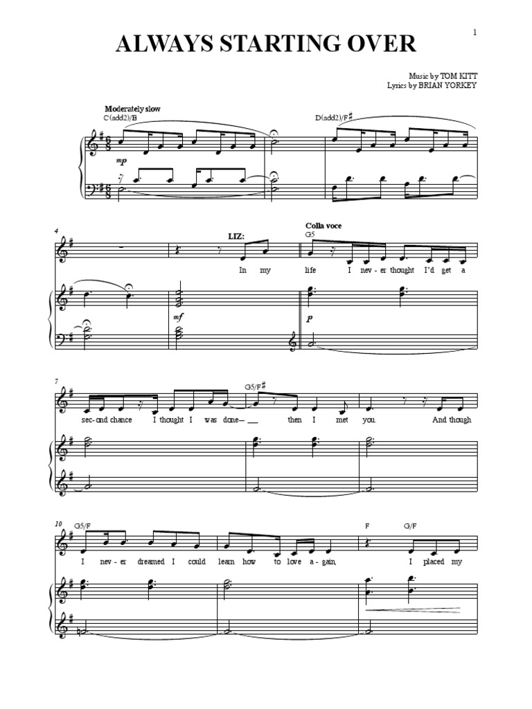 Always Starting Over (If-Then) | PDF