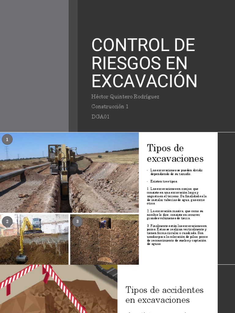 Gestión de riesgos en excavaciones: medidas de seguridad para prevenir ...