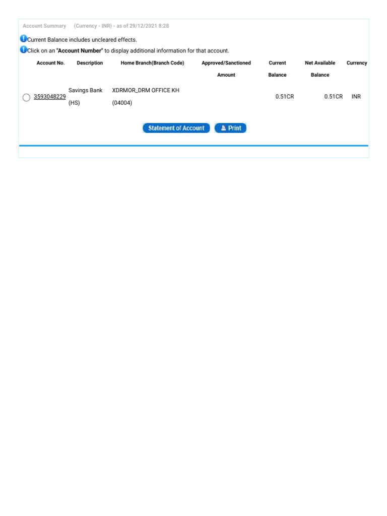 CBI Net Banking | PDF