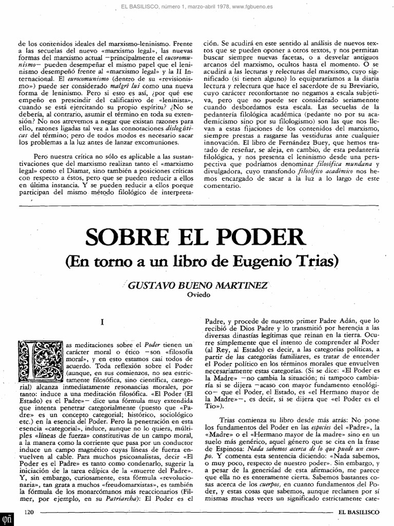 Sobre El Poder | PDF | Aristóteles | Platón