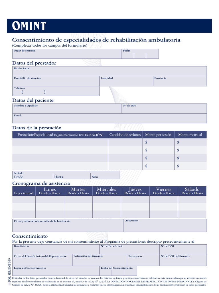 OMINT - Consentimiento | PDF | Privacidad de la información | Justicia