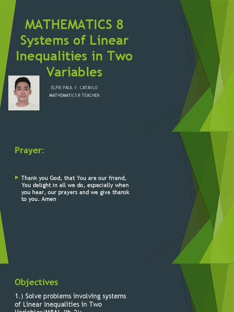 1st COT Math 8 Presentation | PDF | Sodium Hydroxide | Equations