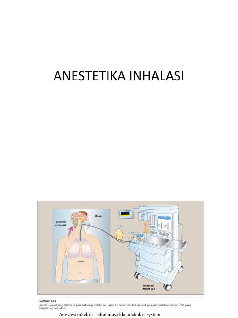 Anestetika Inhalasi | PDF