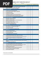 Church Safety and Maintenance Checklist | PDF | Vehicles | Truck