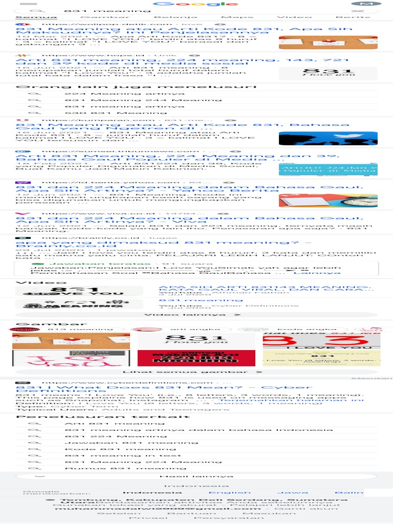 831 Meaning - Penelusuran Google | PDF