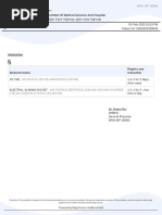 Standard Medical Prescription Template | PDF