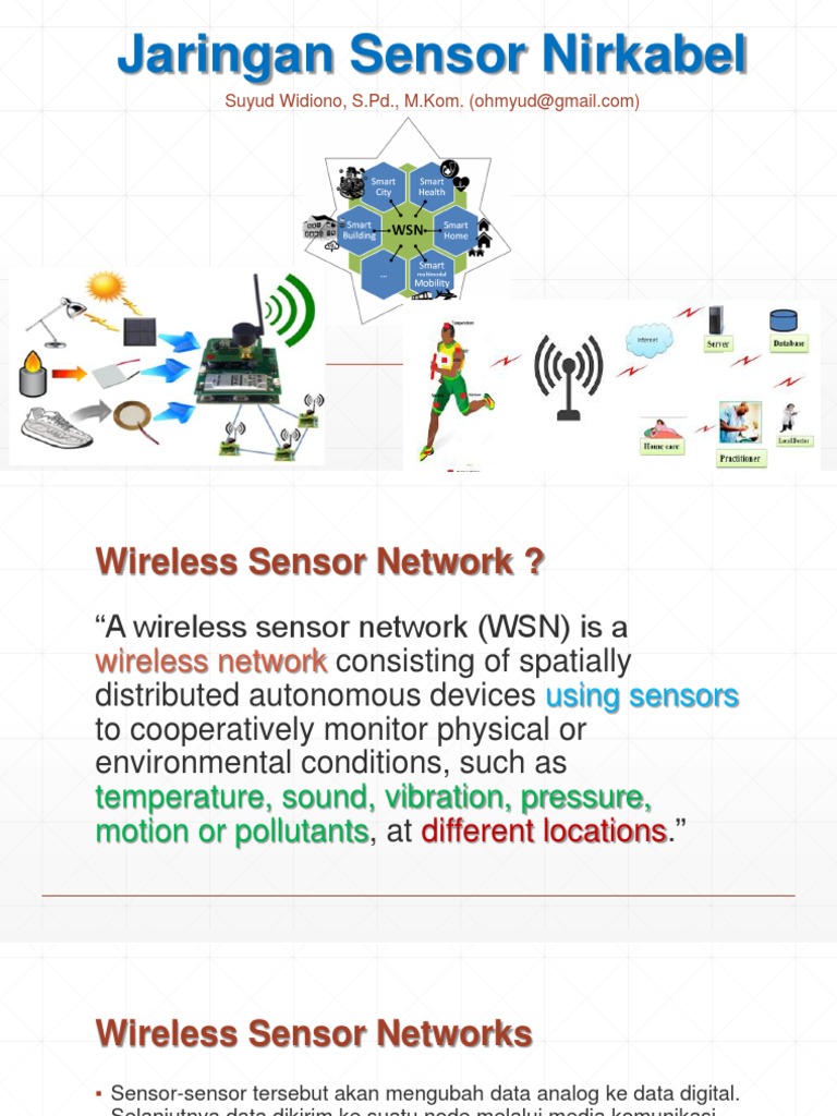 01 - Jaringan Sensor Nirkabel | PDF
