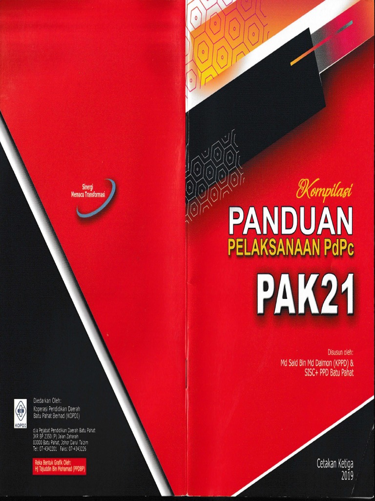 Buku Panduan Pdpc Pak21 Ed3 Pdf