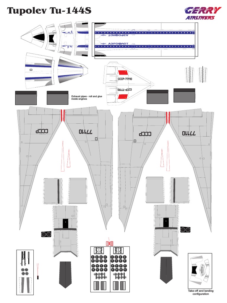 Tupolev Tu-144S Engine Details | PDF