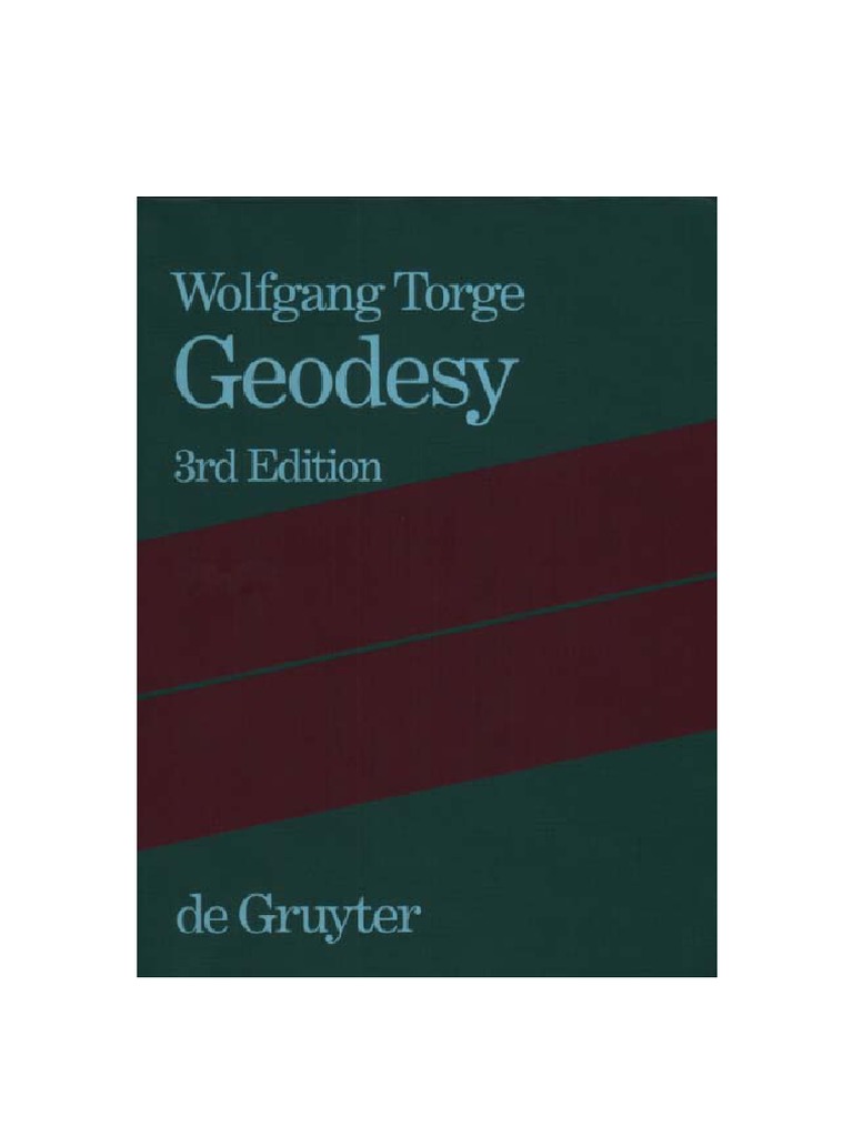 Geodesy - Wolfgang Torge 2001 | PDF