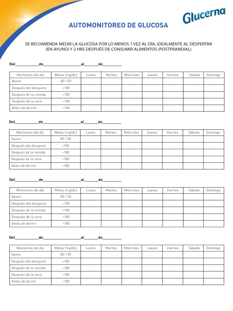 Automonitoreo de Glucosa | PDF