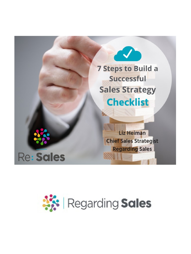 7 Steps Sales Strategy Checklist RE | PDF | Sales | Strategic Management