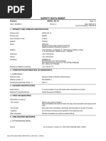 Shutter Oil MSDS | PDF | Science & Mathematics | Technology & Engineering