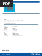 WMS Sample Report | PDF | Memory | Working Memory