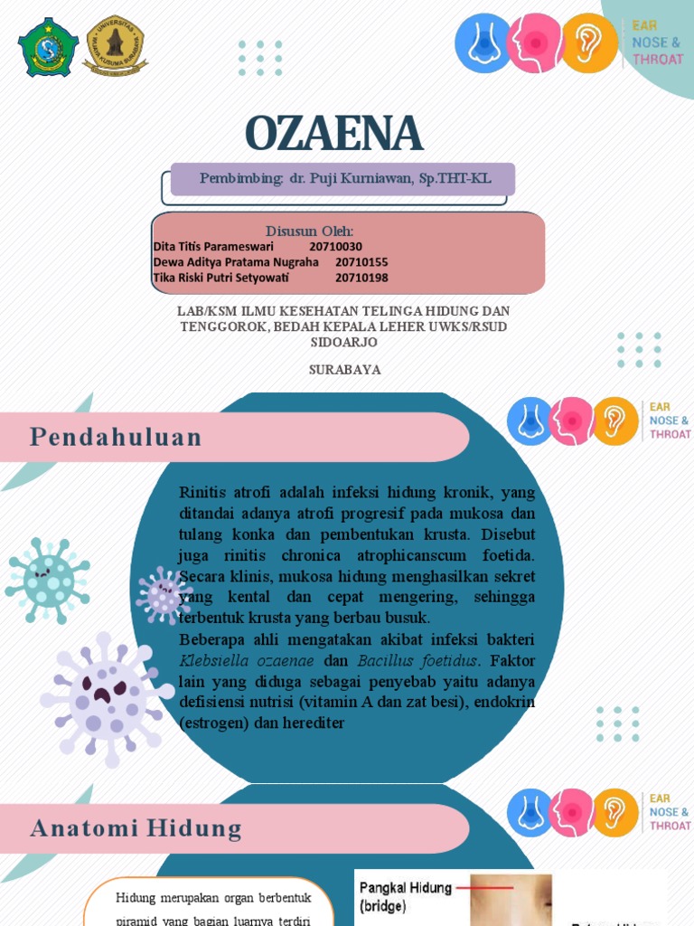 Rinitis Atrofi: Gejala dan Penanganan | PDF | Sains & Matematika