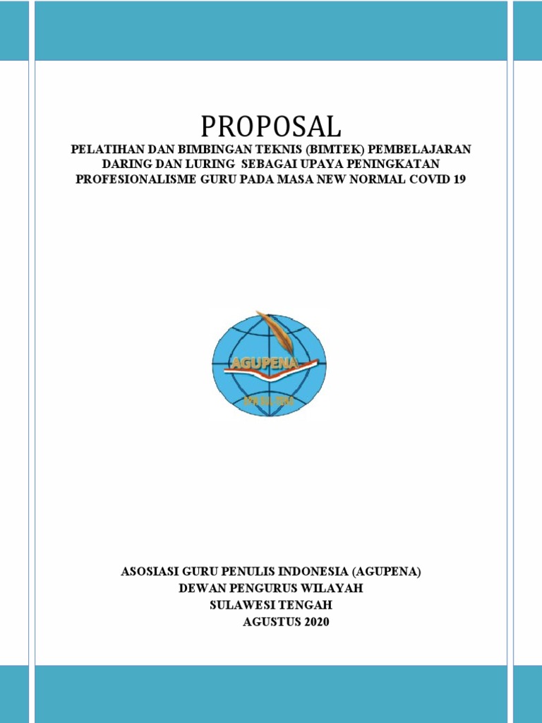 Proposal Bimtek PJJ (Daring Dan Luring) Matra | PDF