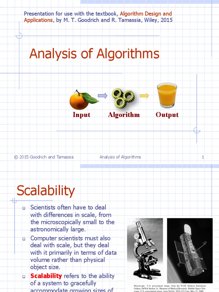 Analysis of Algorithms: Algorithm Input Output | Download Free PDF ... Analysis of Algorithms: Algorithm Input Output | Download Free PDF ...