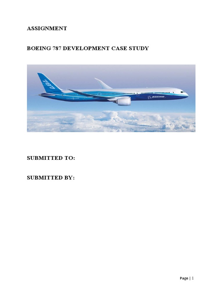 Boeing 787 Assignment | PDF | Risk | Risk Management