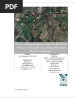 Sample Geotechnical Report | PDF | Road Surface | Soil Mechanics