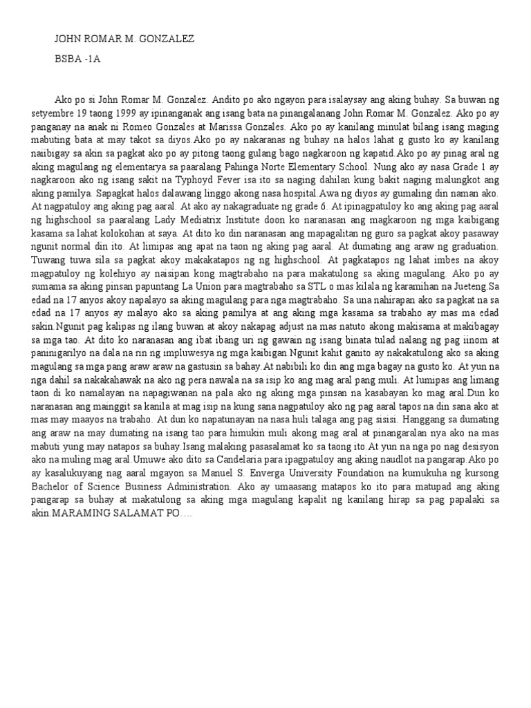 John Romar Gonzalez | PDF