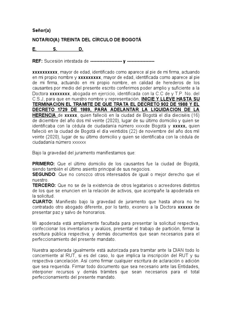 Modelo de Poder Sucesion | PDF | Justicia | Crimen y violencia