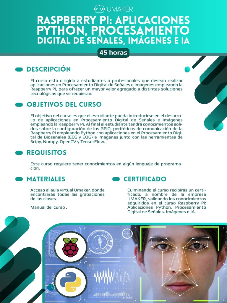 Rasp Python PDI Silabo Min | PDF | Filtro electronico | Python (lenguaje de programación)