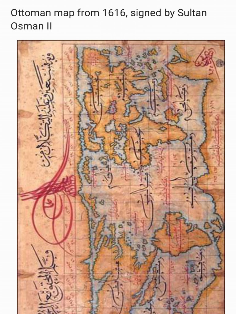 Ottoman Map 1616 | PDF