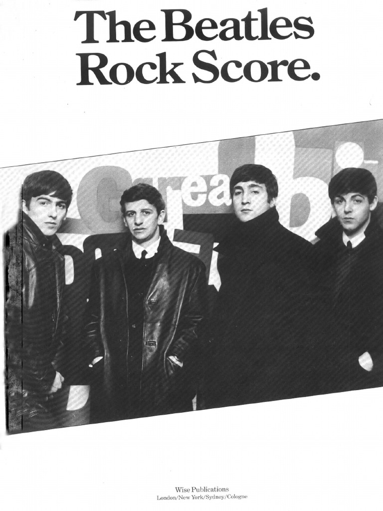 (Guitars - Bass - Drums) - The Beatles - Rock Score | PDF