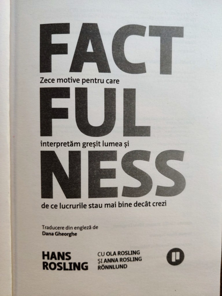 Factfulness Hans ROSLING-small File | PDF