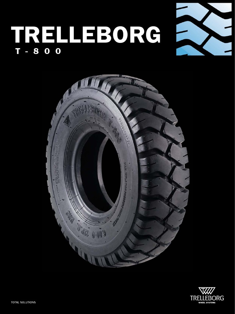 Trelleborg T 800 | PDF | Pneu | Plástico