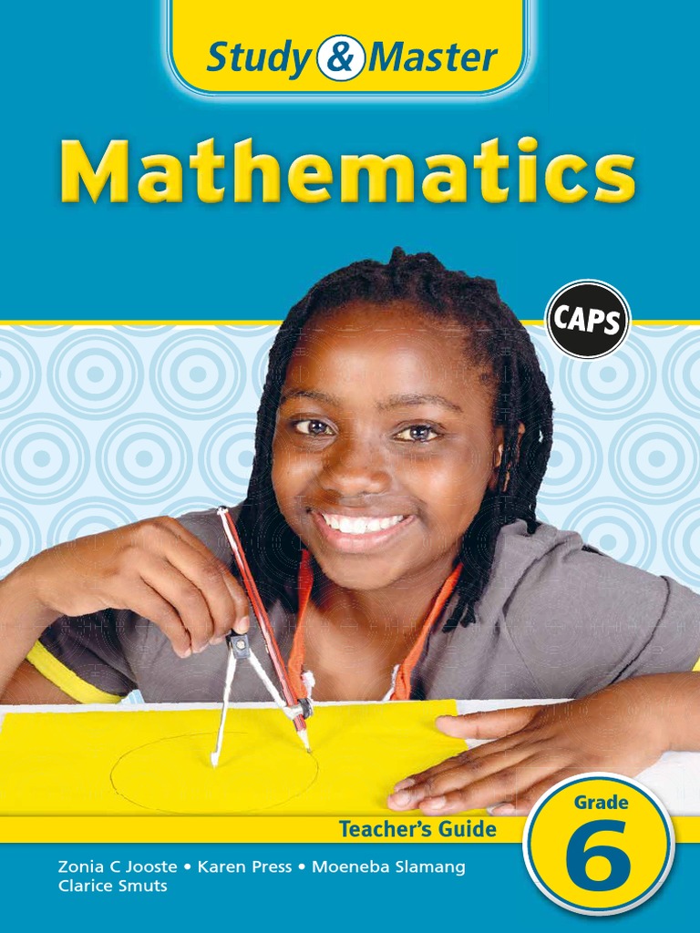 Study Master Mathematics Grade 6 Teacher S Guide | PDF | Educational ...