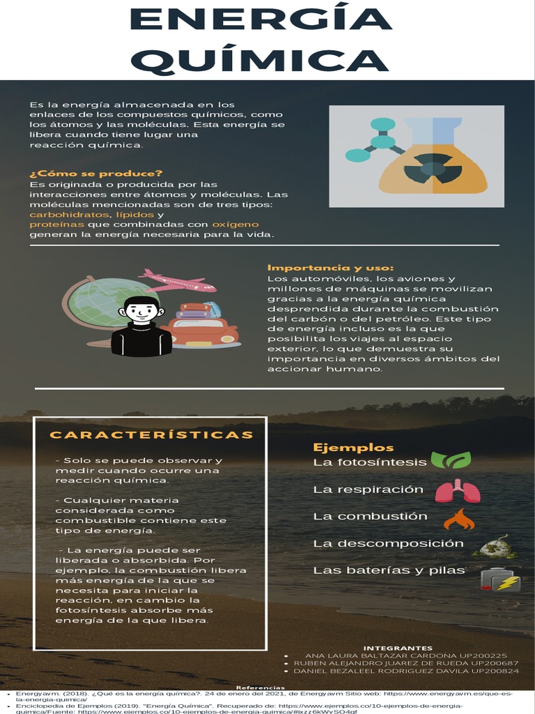Energía Química | PDF | Química | Fotosíntesis