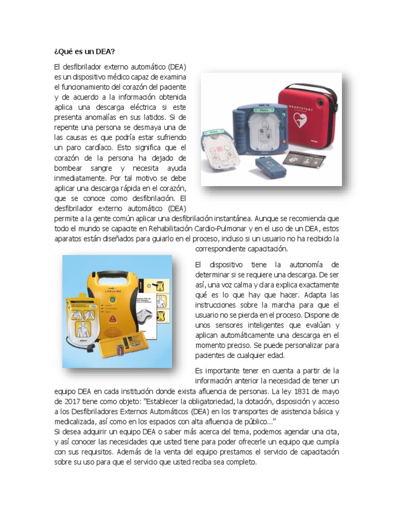 Que Es Un DEA | PDF | Informática