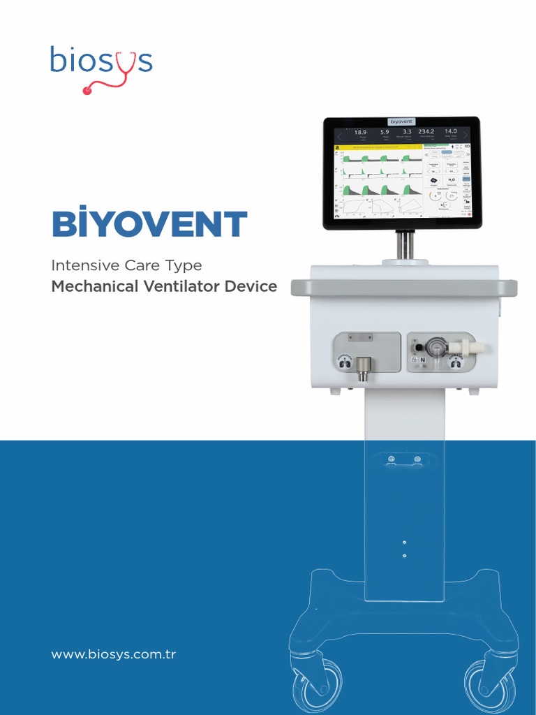 Biyovent: Intensive Care Type Mechanical Ventilator Device | Download ...